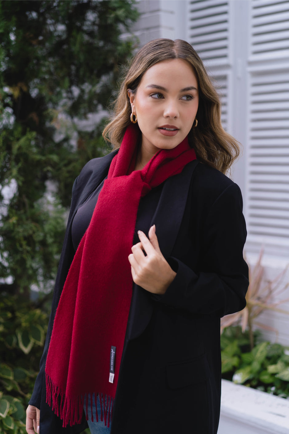 Écharpe en Alpaga pour Femme et Homme – Chaud et Élégant pour l'Hiver ...